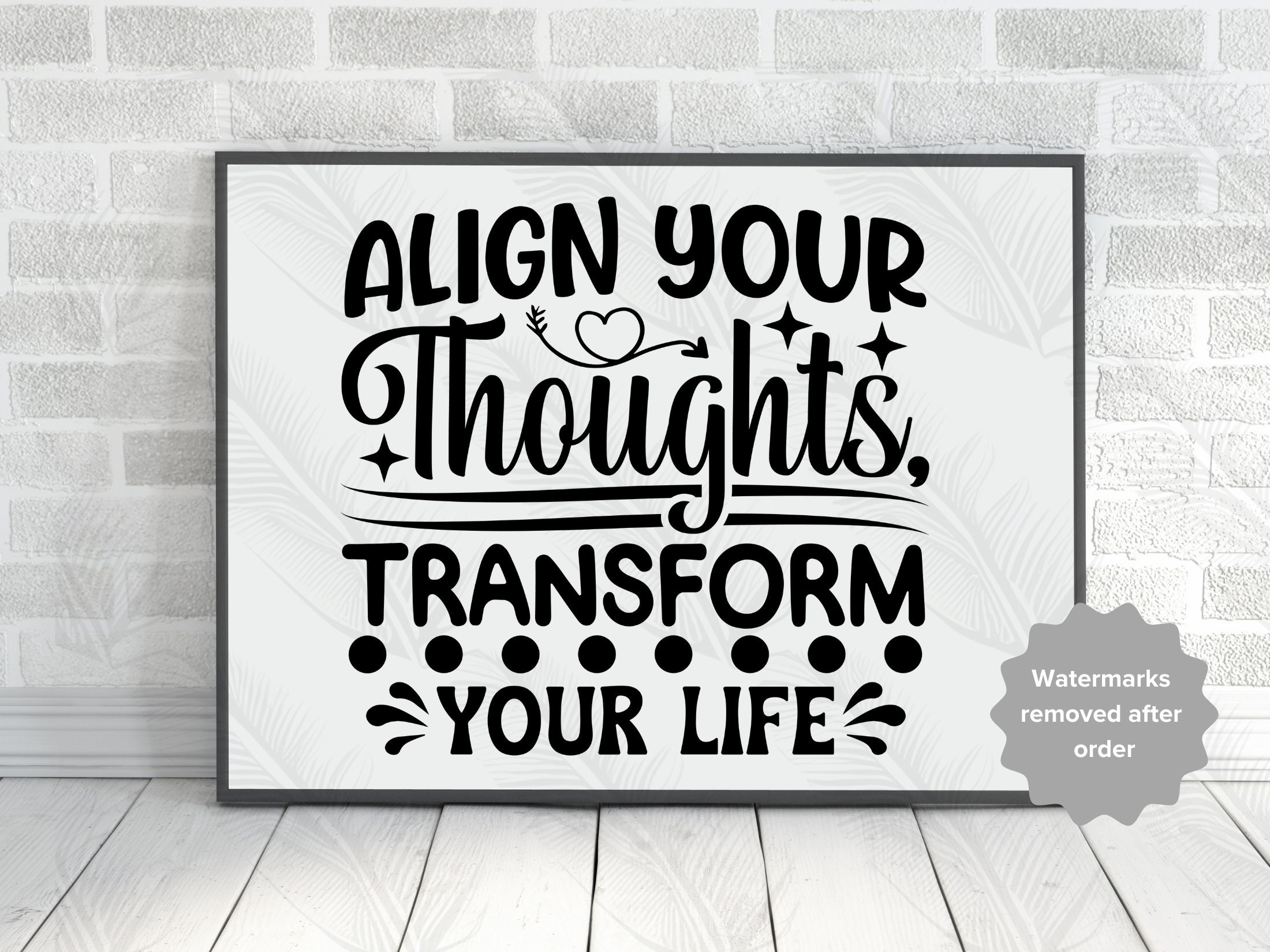 Positive Phrases SVG Bundle, Self Love, Motivational, Gratitude ...