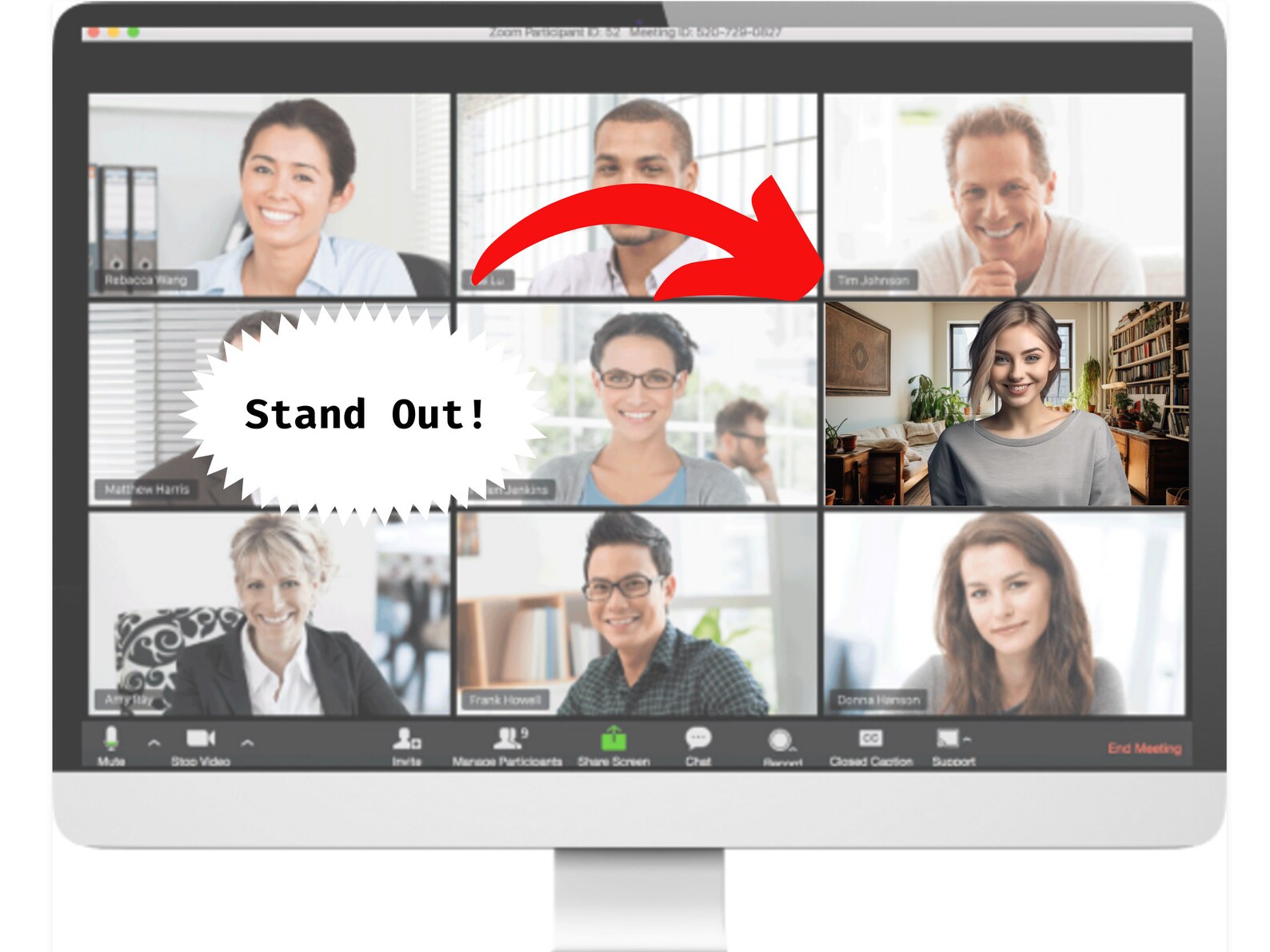 Eclectic Brooklyn Apartment Background, Twitch Banner, Digital ...