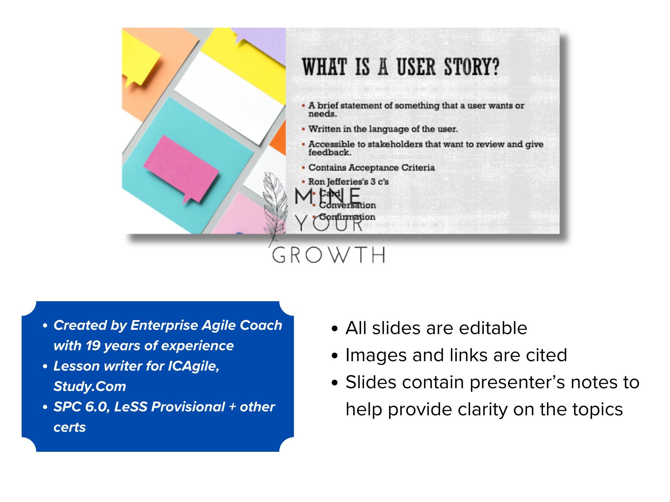 Agile User Story, Product Owner, Backlog Management, Business Agility ...