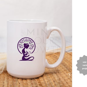 Midwife, Doula, Motherhood Symbols Emblems, Logos, Childbirth ...