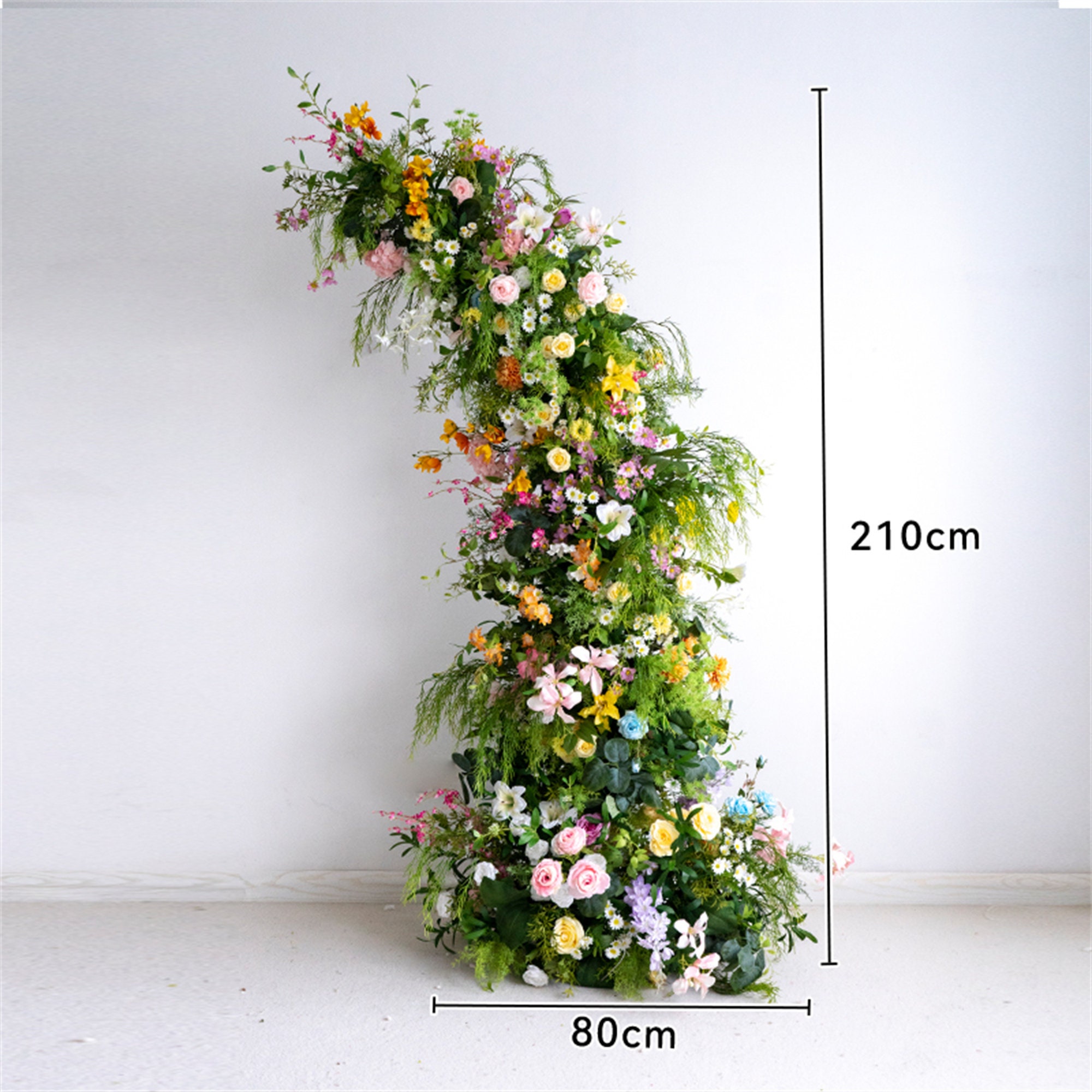 Forest Style Ox Horn Arch Flower Art, Proposal Ceremony Background ...