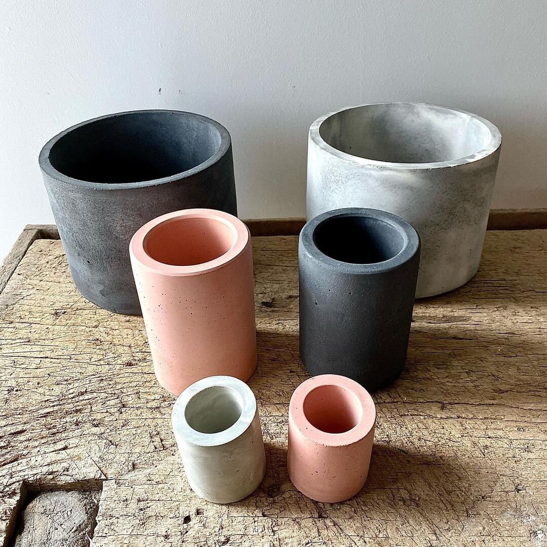 Large Round Pot Mold for Concrete Silicone Candle Vessel Mold - Etsy