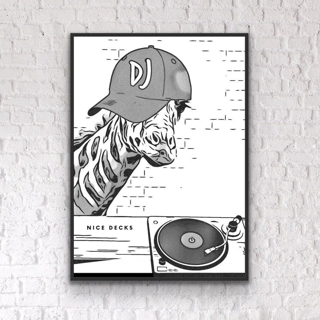 DJ Print, DJ Poster, DJ Quote, Music Quote, Music Prints, Music Lyrics ...