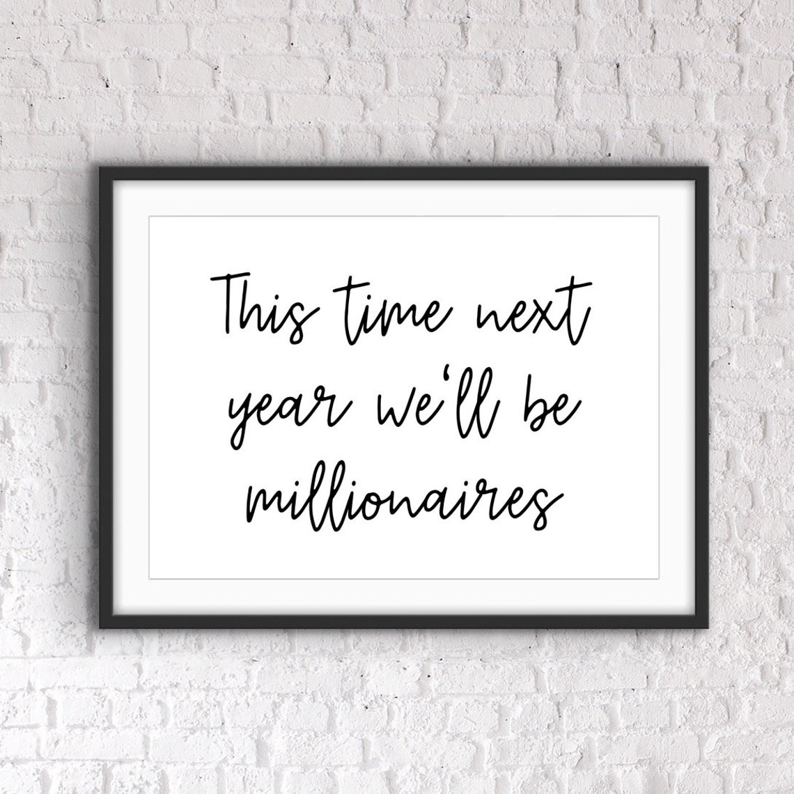 Fun Office Quote Inspiring Quotes Home Working Print Home - Etsy UK