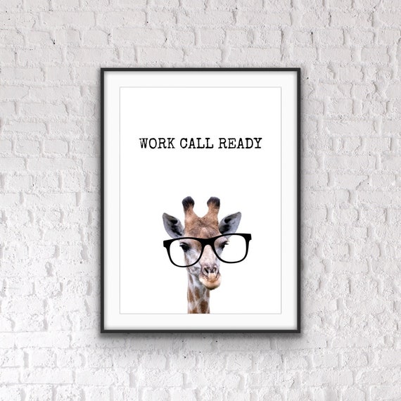 Funny Office Print Home Working Print Office Prints Office - Etsy UK
