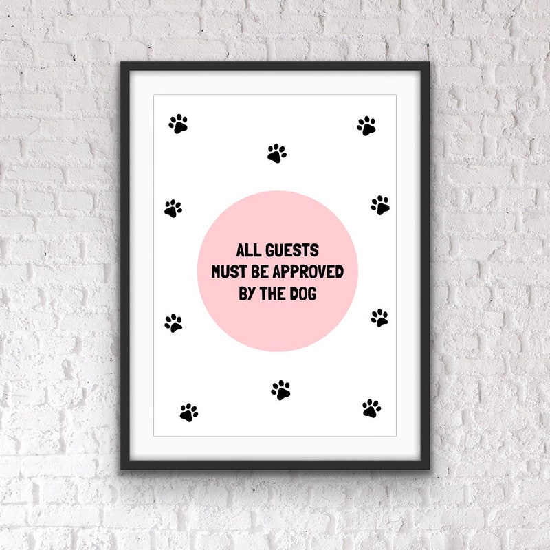 Dog Welcome Sign - Etsy UK