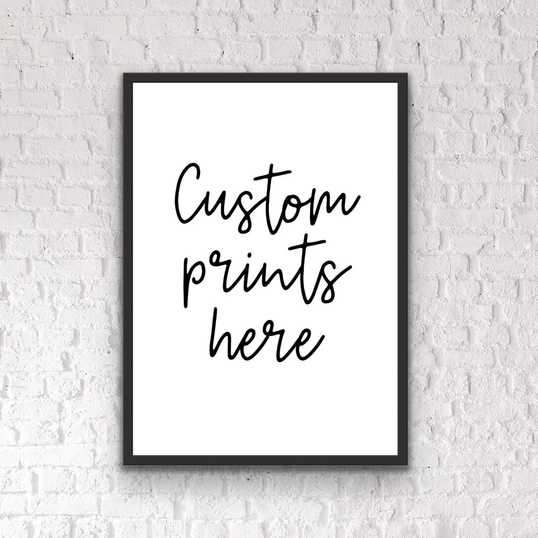 Any Text Hallway Prints Hallway Pictures Hallway Signs - Etsy