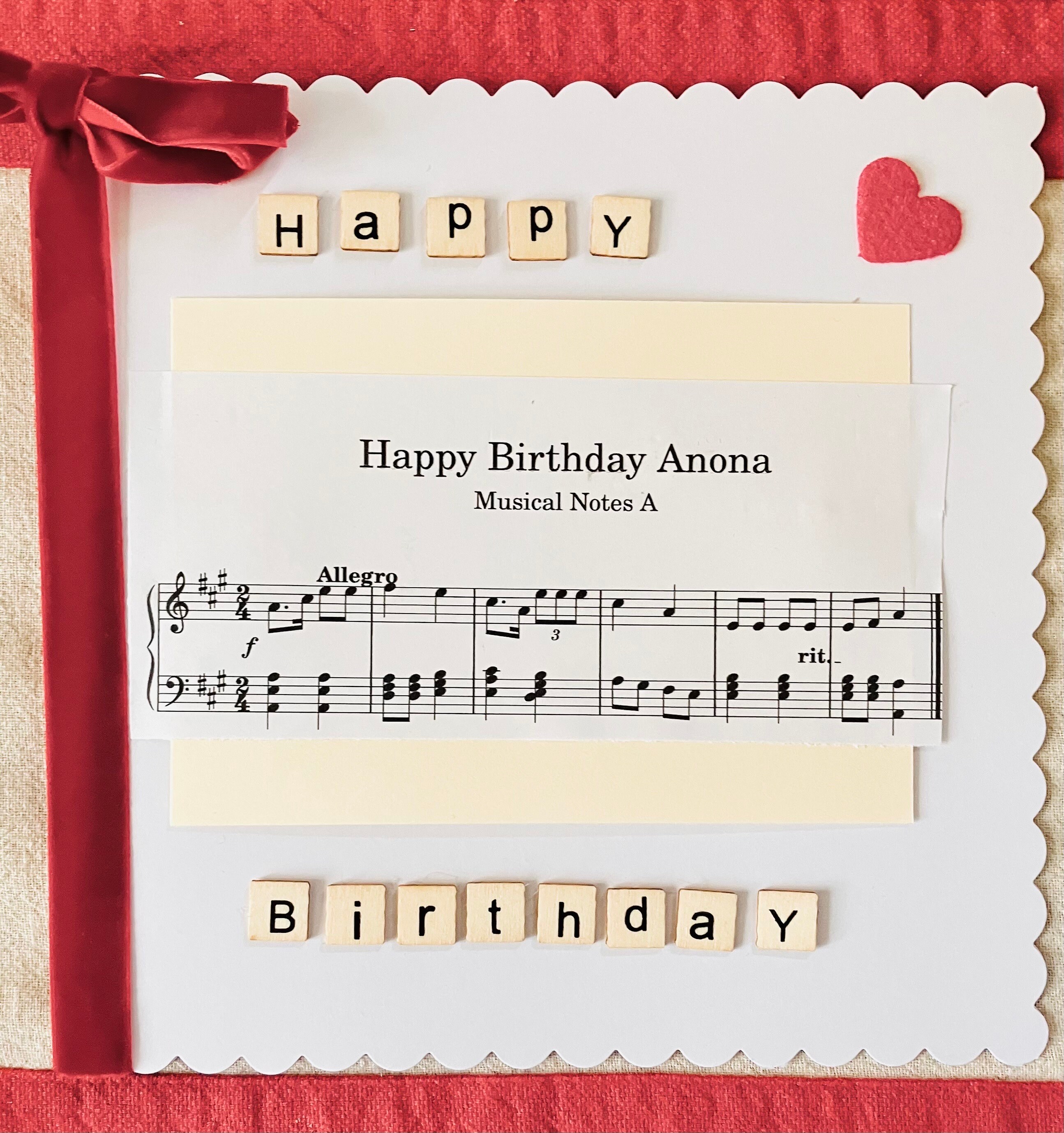 Name in Notes Will Turn the Musical Letters of Your Name Into a ...