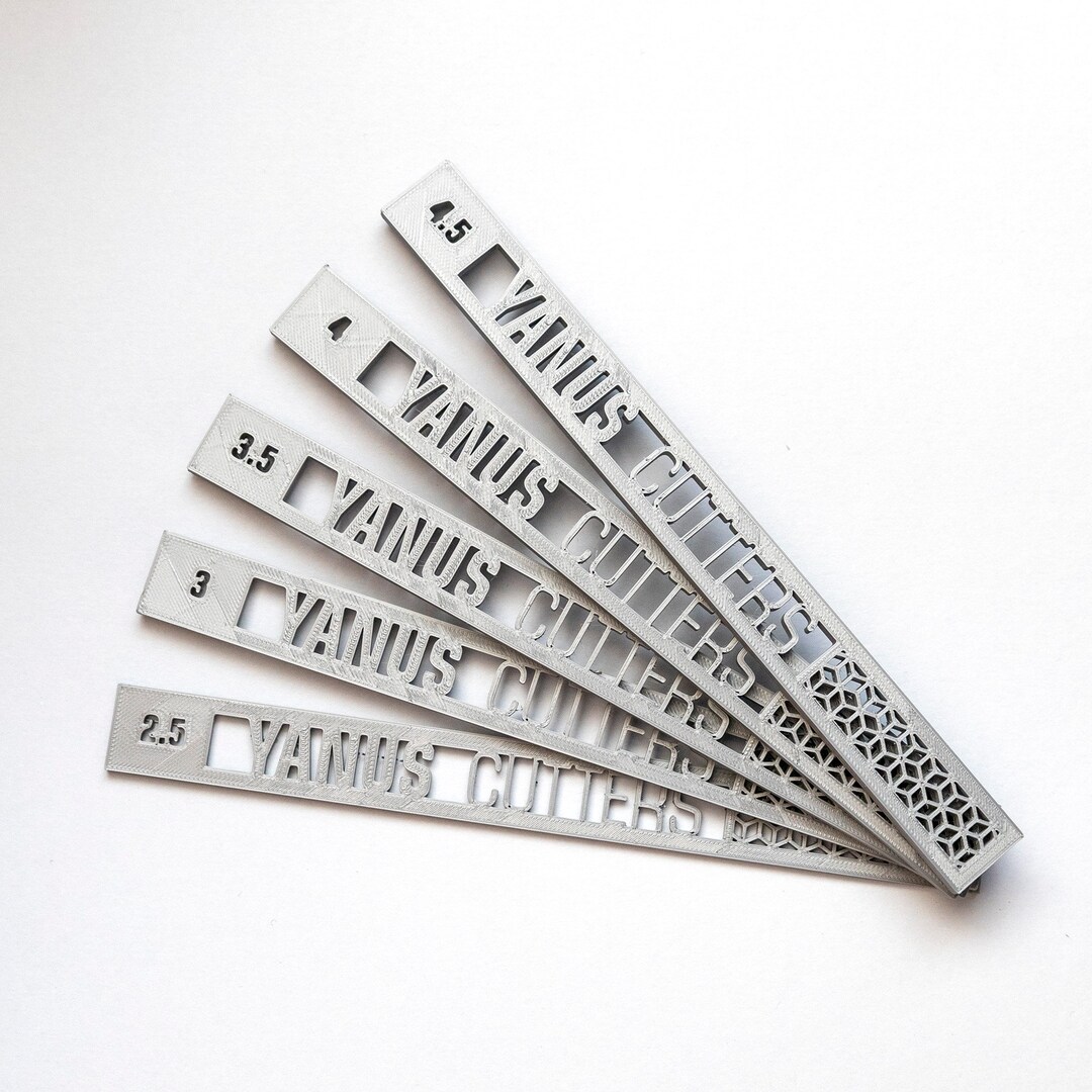 1mm Polymer Clay Depth Guide Set, Thickness Guide, Clay Slab Depth ...