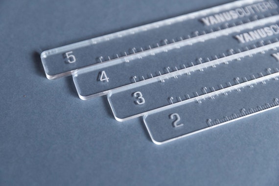 2mm 3mm 4mm 5mm Polymer Clay Depth Guide Set Thickness Guide - Etsy ...