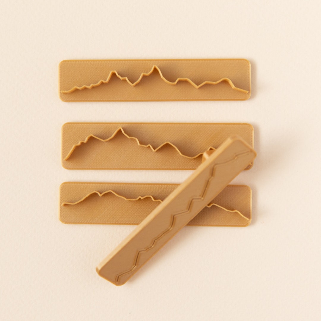 Mountain Polymer Clay Cutter Blade, 3D Printed PLA Tool - Etsy