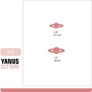 Planet Polymer Clay Cutters Set, Space 3d Printed Cookie Cutters ...