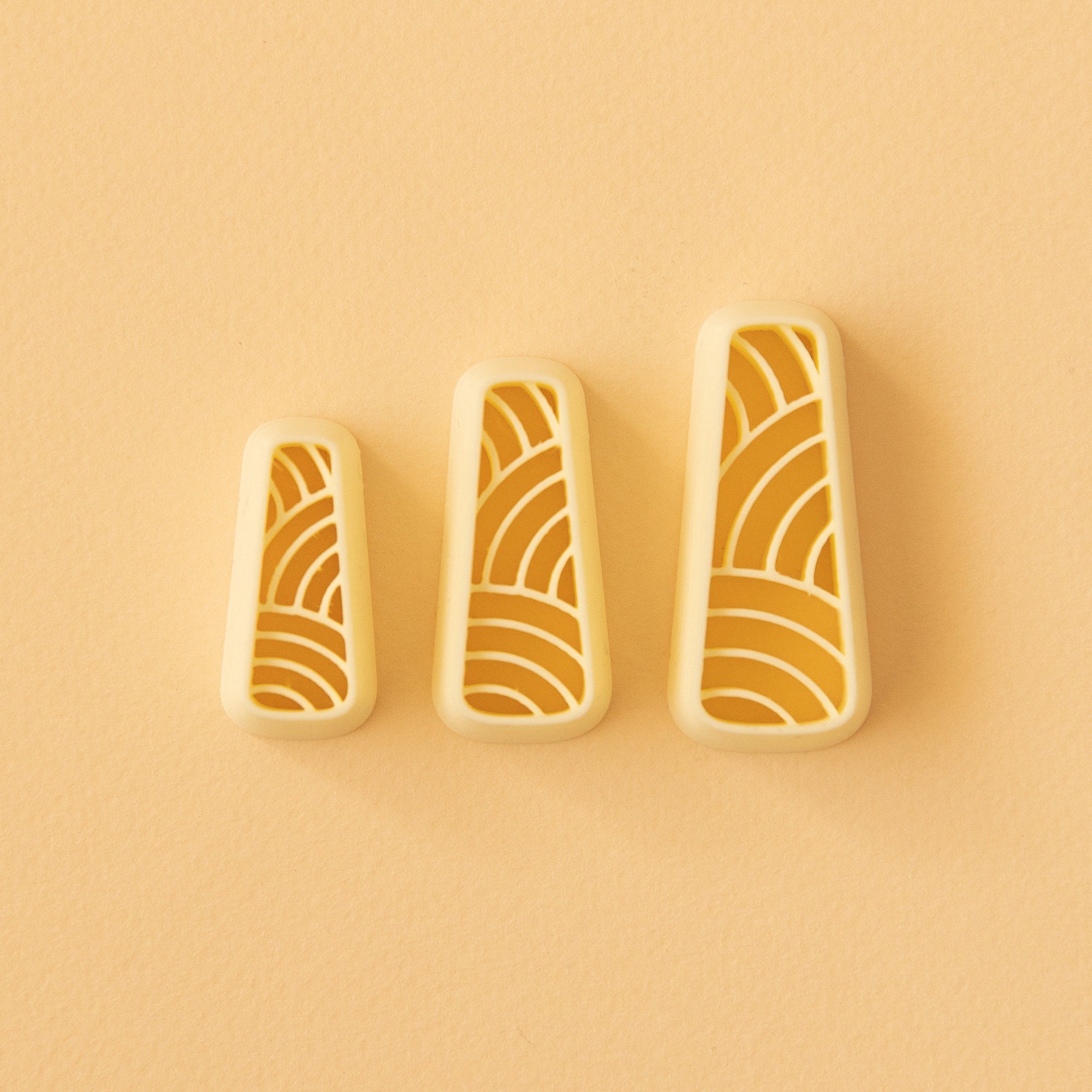 Polymer Clay Cutters Set Embossed Shape Cutters 3d Printed - Etsy