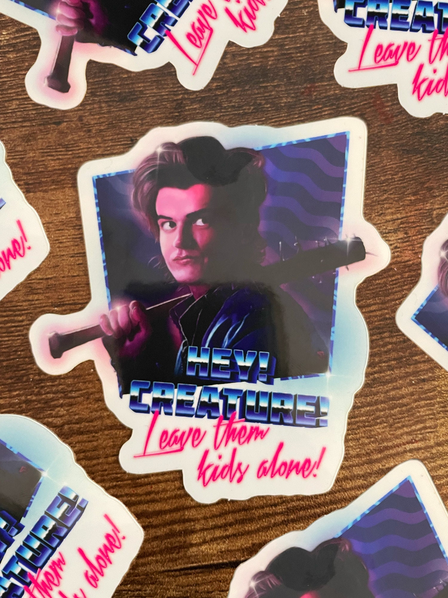 Stranger Things Stickers Homemade Decal Laptop Vinyl - Etsy