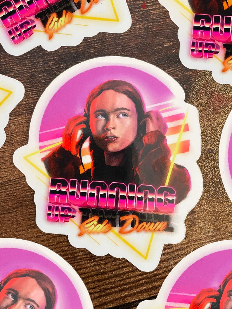 Stranger Things Stickers Homemade Decal Laptop Vinyl - Etsy