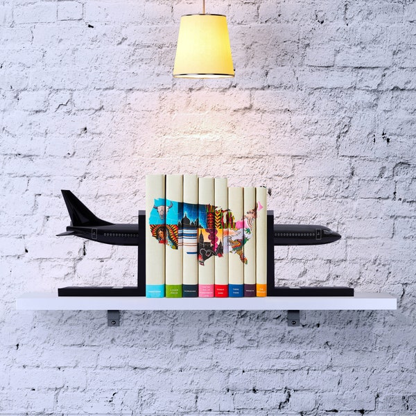 Airplane Bookends - Etsy