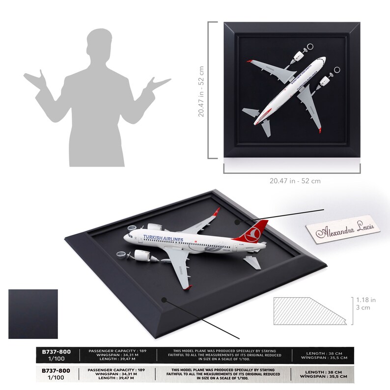 Zekupp Airbus A320 Model Aircraft Table Wooden Wall - Etsy