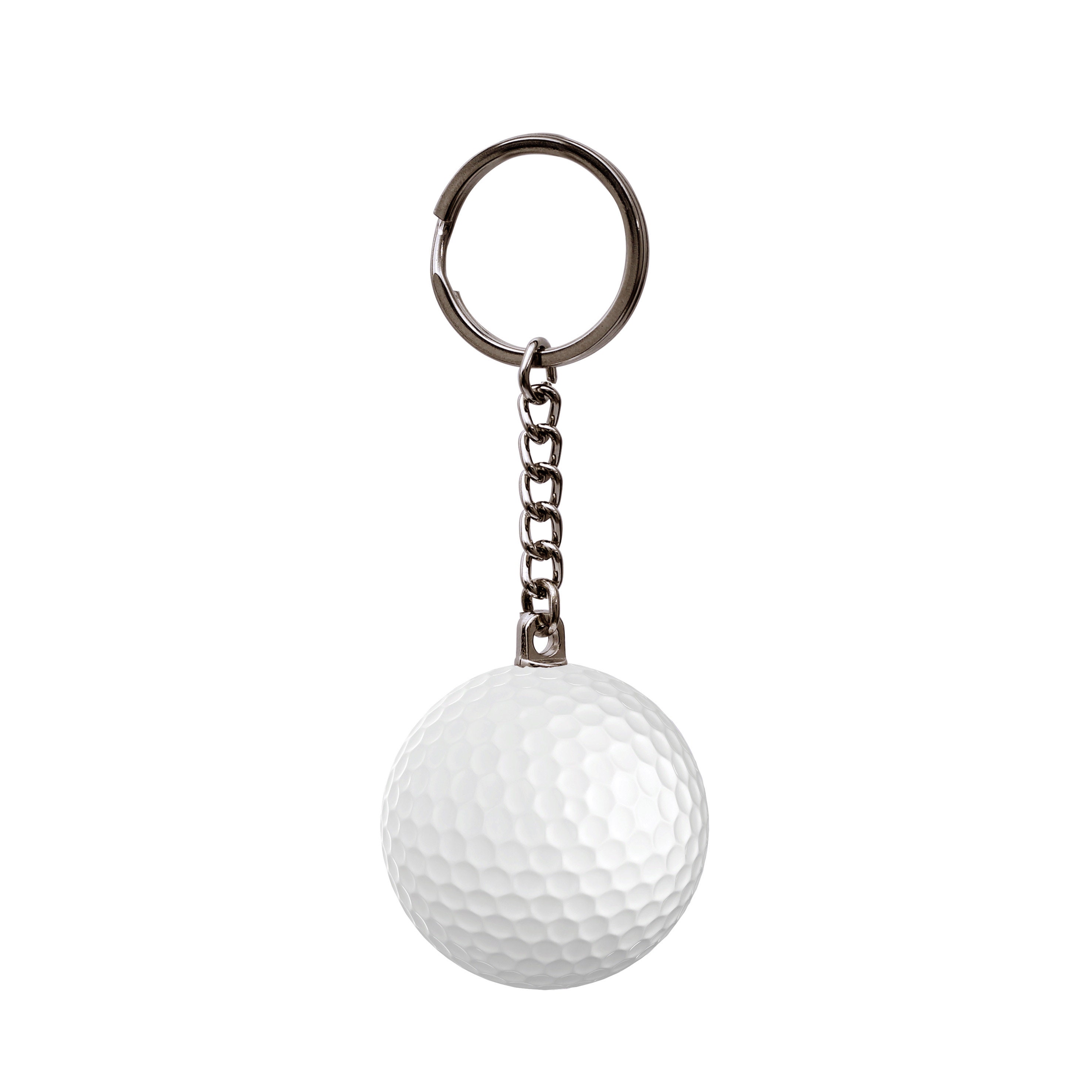 Golf Ball Keychain Red and White, Special Gift for Golf Lovers ...
