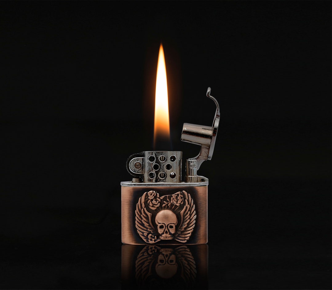 Zekupp Joker Lighter Zippo Skull Design Lighter - Etsy UK