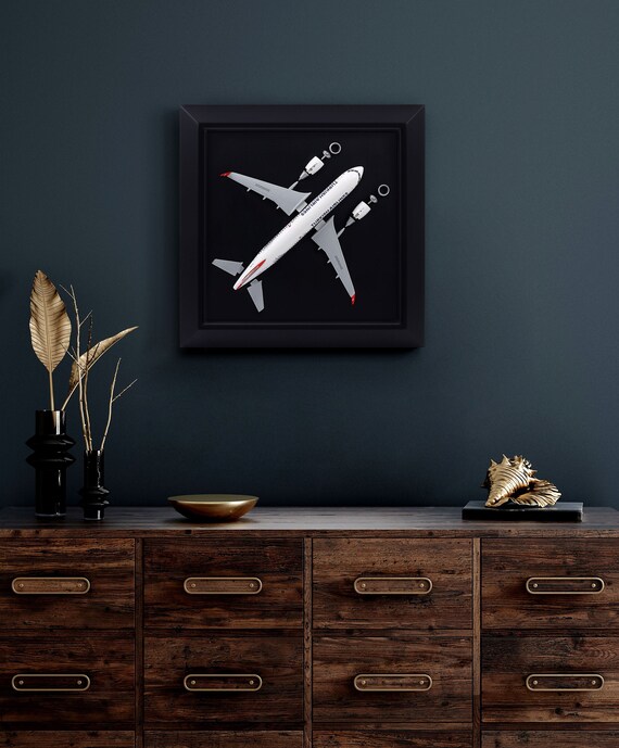 Zekupp Airbus A320 Model Aircraft Table Wooden Wall | Etsy