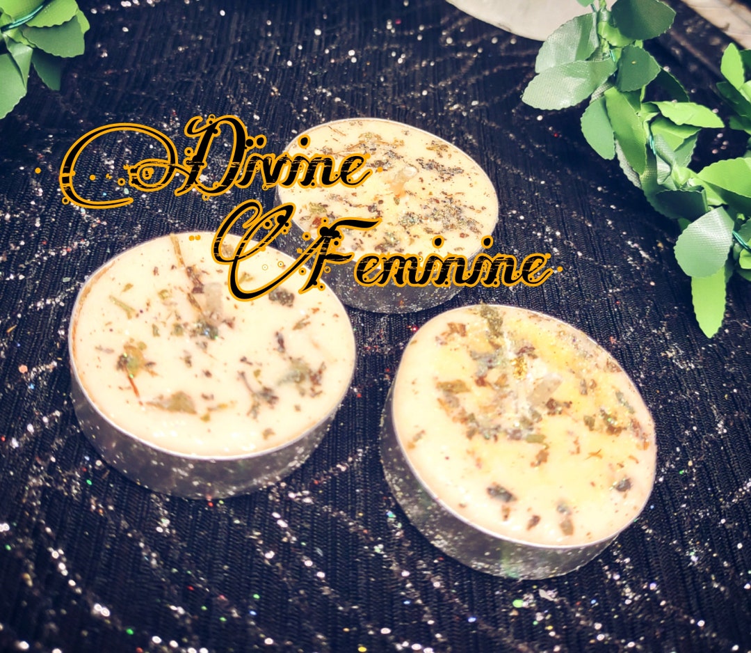 Divine Feminine Tea Lights, Divine Feminine, Tea Lights, Twinflame ...