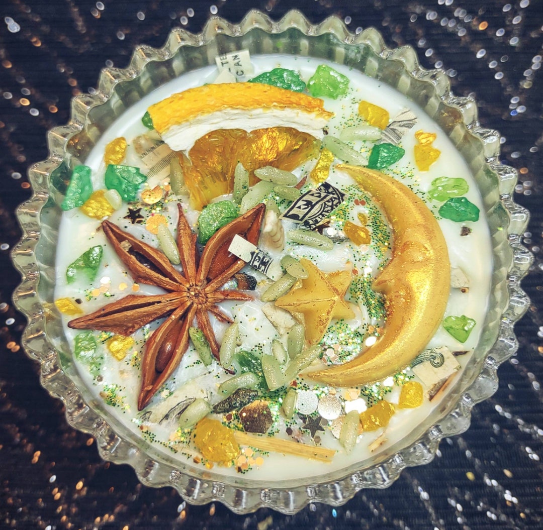 Money Bowl Kit: Abundance Spell With Candle, Wealth Salt & Rice ...