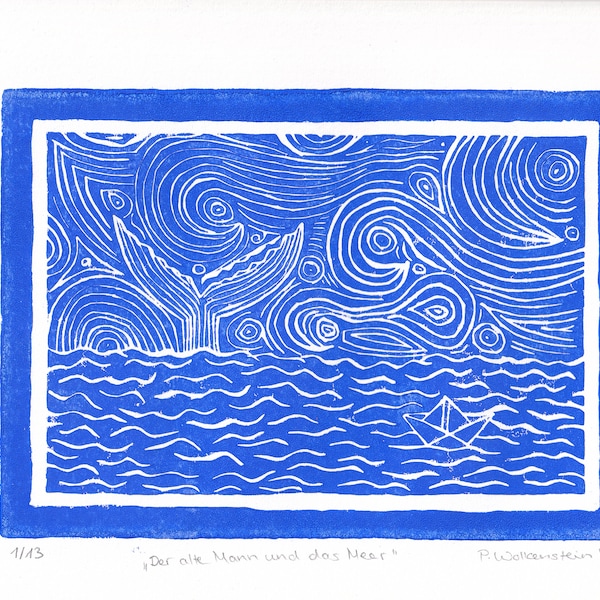 Linoldruck - Etsy.de