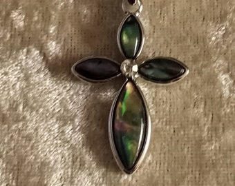 Abalone Shell Cross - Etsy