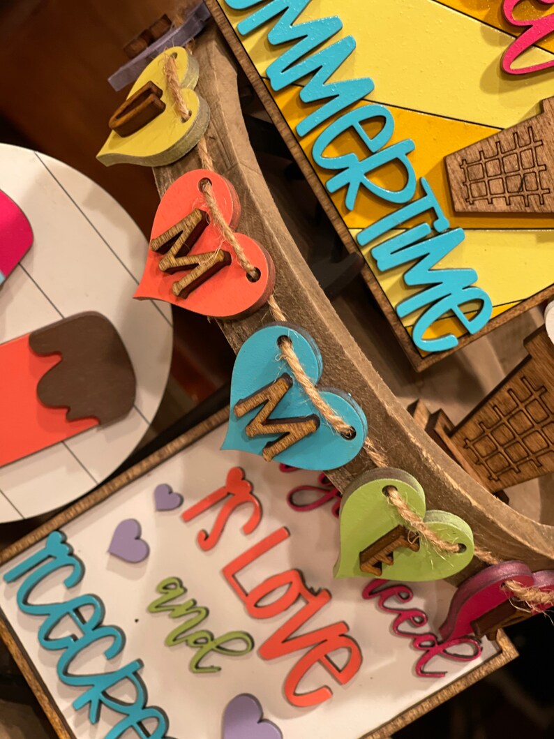 Ice Cream Tier Tray Set - Etsy