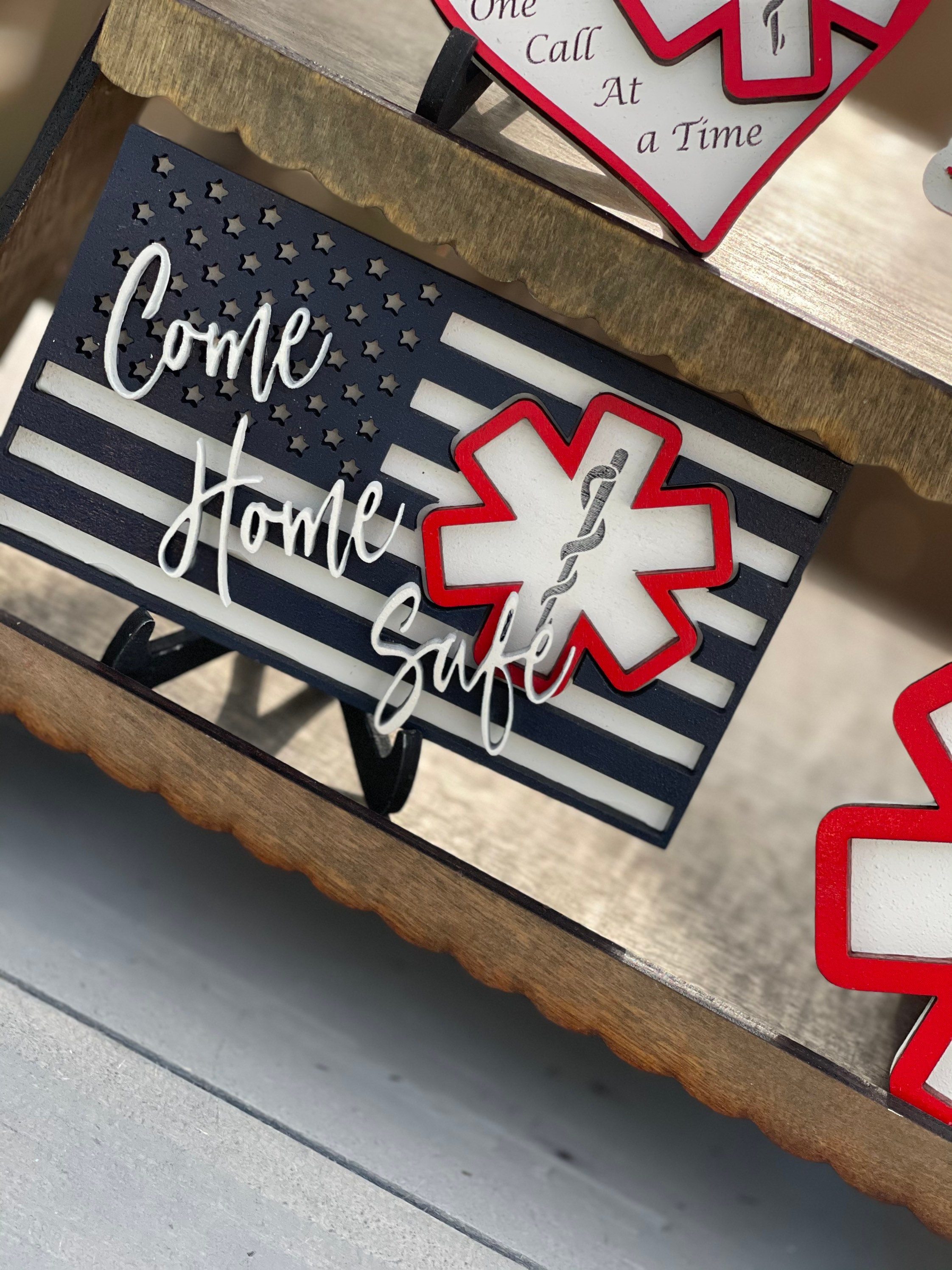 EMS tier tray set / Emergency Medical Service tier tray set / | Etsy