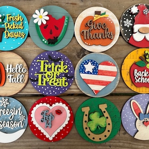 NEW Interchangeable Welcome to Our Classroom 12 Inch Round Sign - Etsy