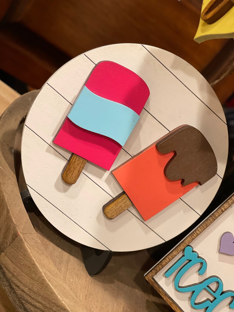 Ice Cream Tier Tray Set - Etsy