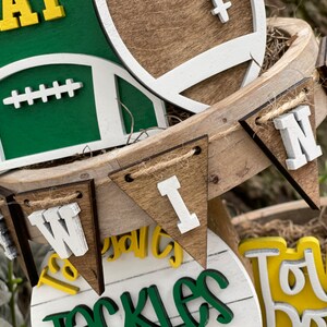 Football Tier Tray Set / Game Day TT Set / Go Team / Touch Down TT Set ...