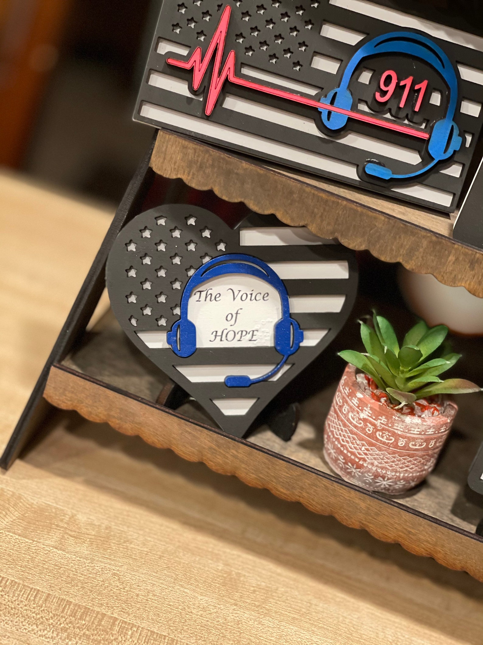 Dispatches Tier Tray Set / 911 Operators Tier Tray Set | Etsy