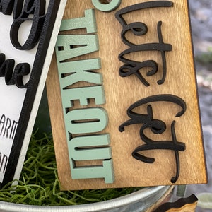 Funny Kitchen Quotes Tier Tray Set - Etsy