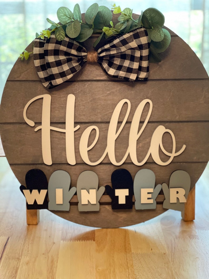 All Year Round Season Interchangeable Sign - Etsy