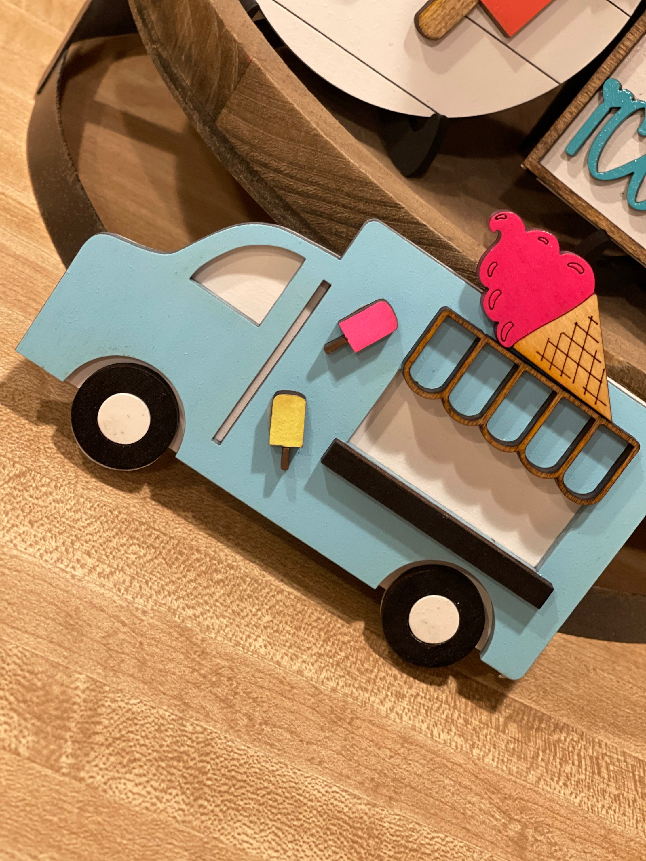 Ice Cream Tier Tray Set - Etsy