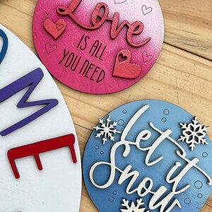 NEW Interchangeable Welcome to Our Classroom 12 Inch Round Sign - Etsy