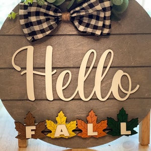 All Year Round Season Interchangeable Sign - Etsy