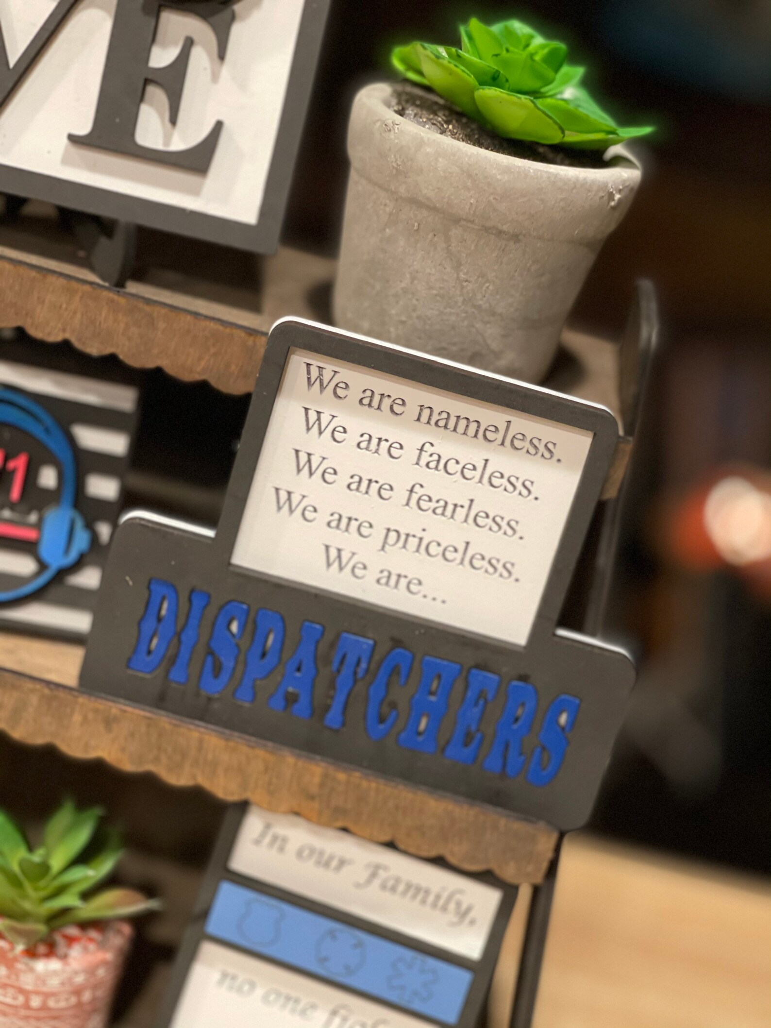 Dispatches Tier Tray Set / 911 Operators Tier Tray Set | Etsy