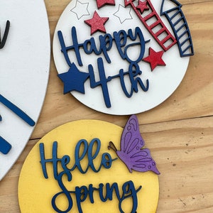 NEW Interchangeable Welcome to Our Classroom 12 Inch Round Sign - Etsy