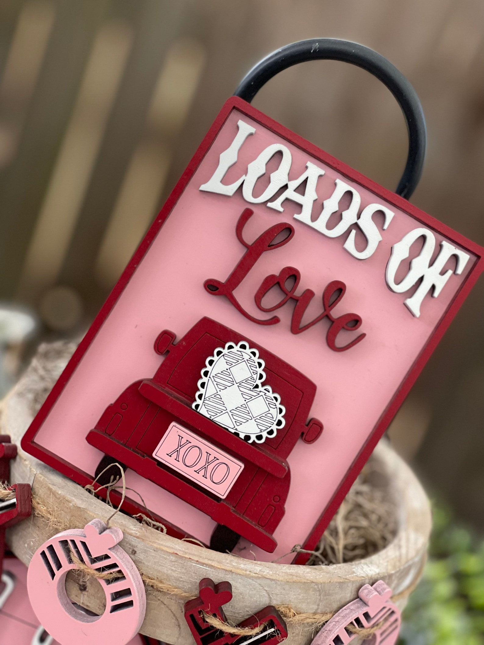 Loads of Love Tier Tray Set / Valentine's Day / Love Birds - Etsy