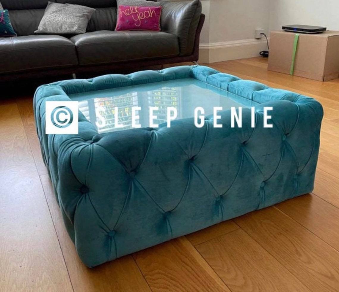 CHESTERFIELD GLASS TABLE Made to Order Variety of Sizes - Etsy UK