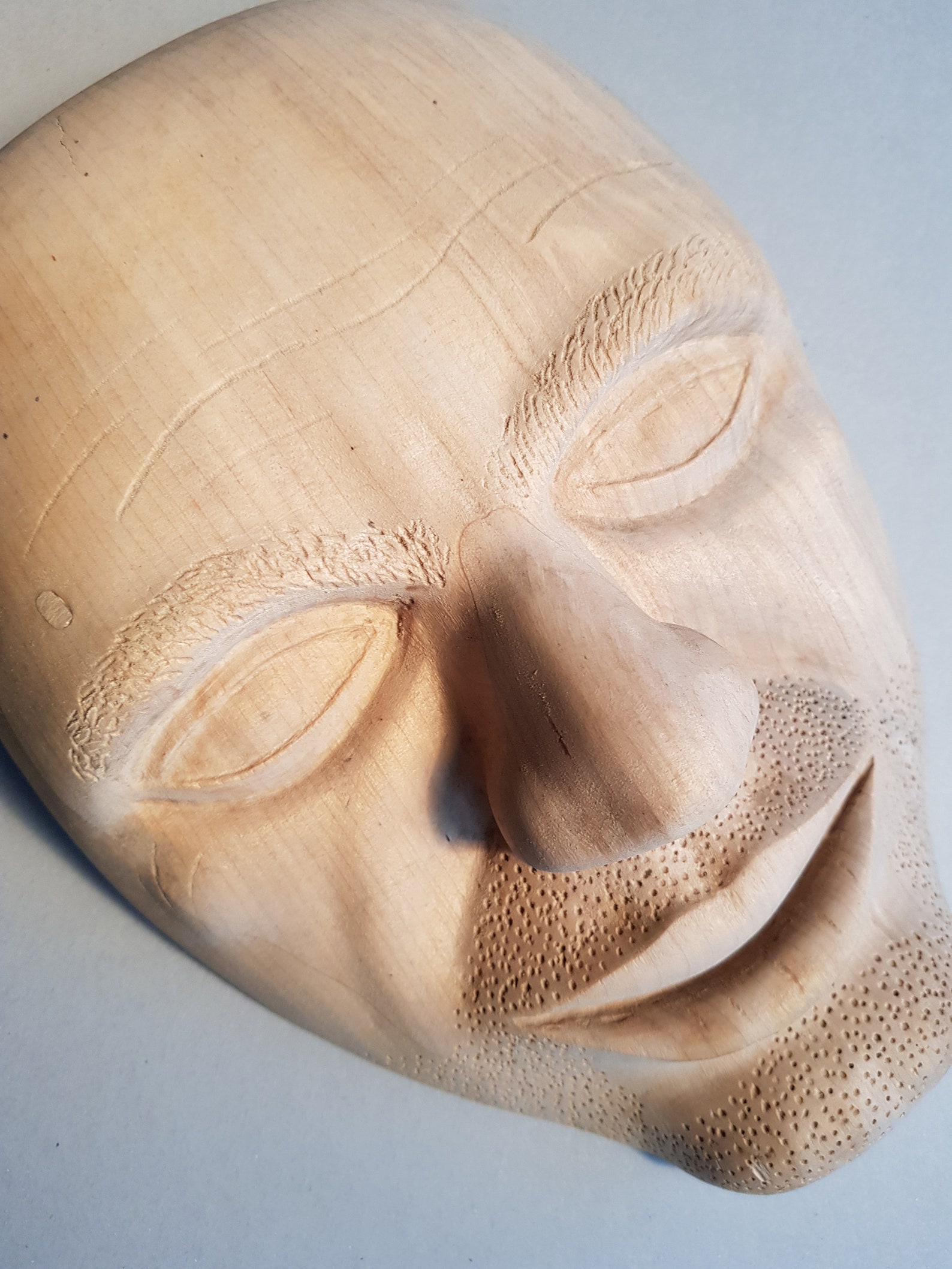 Wooden Carved Mask. Genghis Khan Wooden Mask. Hand Made Wooden Mask. - Etsy