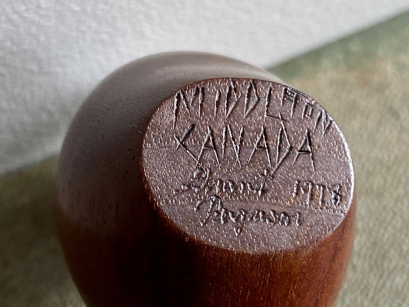 Alan Middleton Vintage Hand Carved Wooden Birdbird Figurine/canada ...