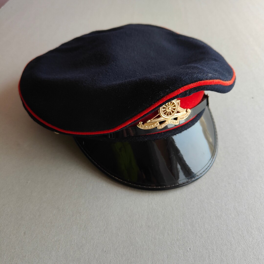Royal Army Artillery Cap/ 1920s./ Military Cap/ British Military Cap ...
