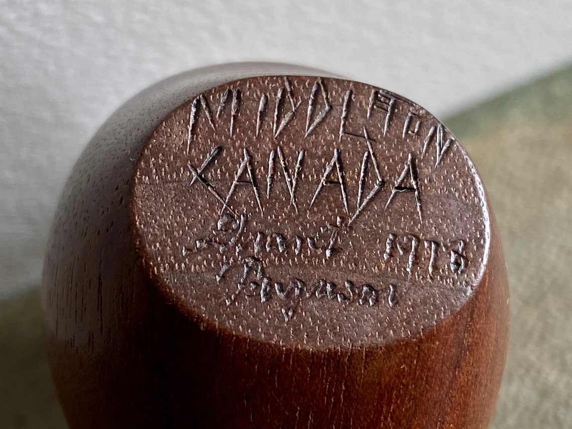 Alan Middleton Vintage Hand Carved Wooden Birdbird Figurine/canada ...