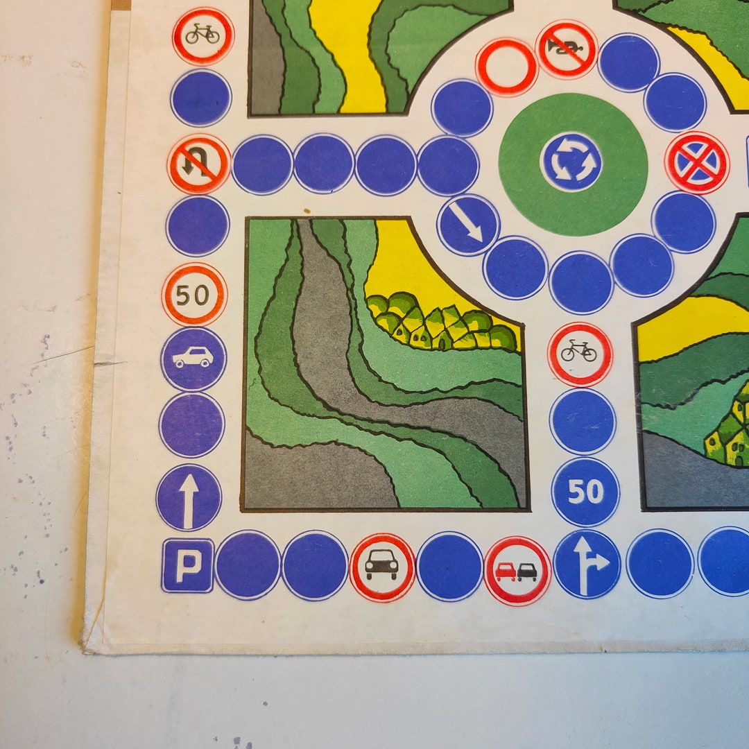 A Way to Camping - Game Board - Table Game - Board Game - Dice Game ...