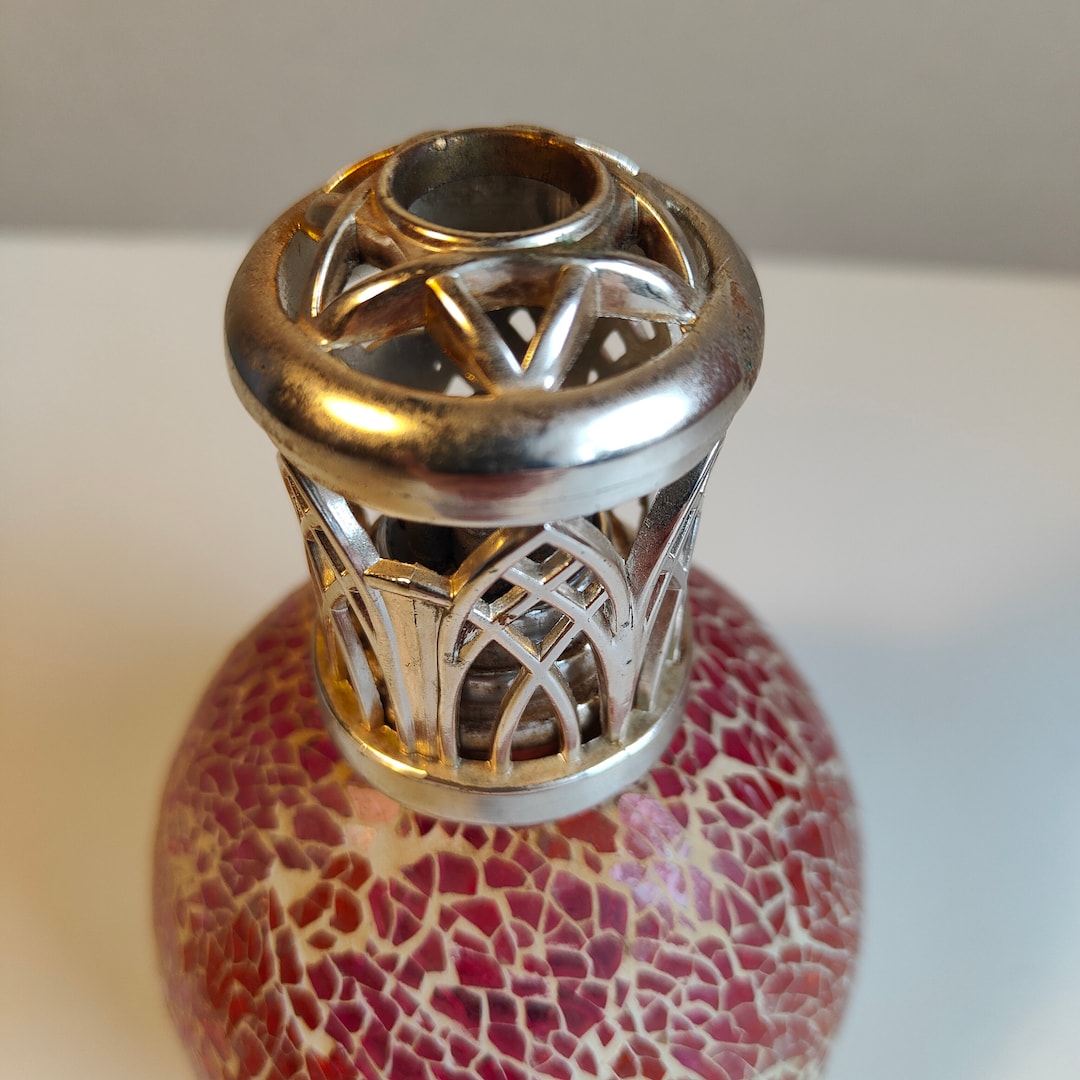 Oil Lamp/ Aroma Lamp/ Vintage/ Glass Oil Lamp/ Fragrance Oil Lamp ...