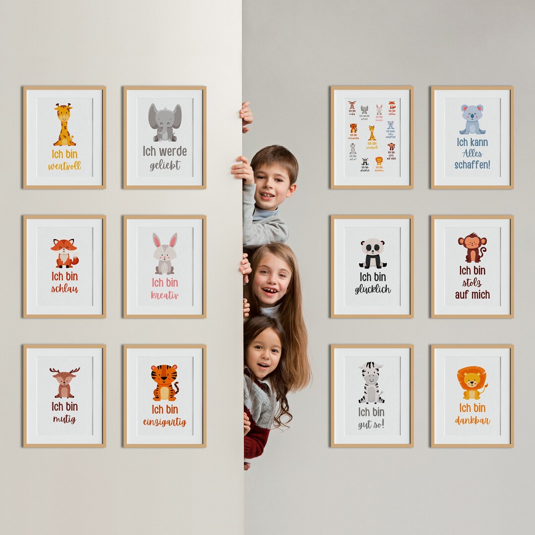 Affirmations for Kids - 11 Adorable Animal Themes for a Positive and ...